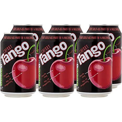 12 x Tango Cherry 330ml Cans – chockablocked